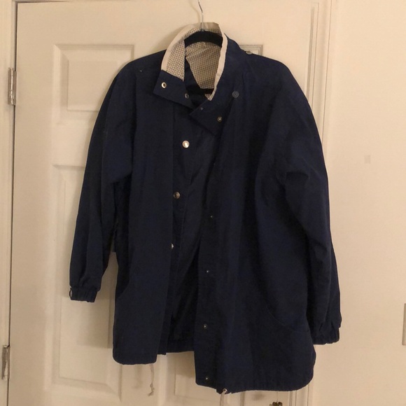 Jackets & Coats | Large Blue Utility Jacket | Poshmark